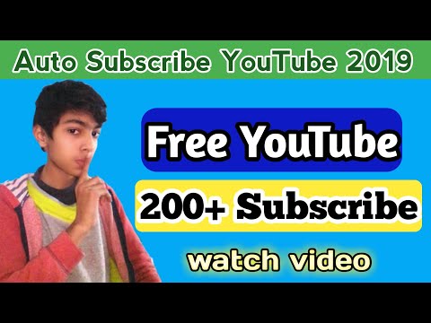 Free youtuber 200+ Subscriber | Auto Subscriber YouTube | Free youtuber Subscriber