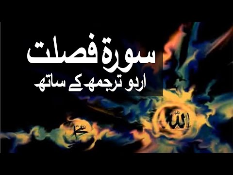 Surah Al-Fussilat/Ha Mim As Sajdah with Urdu Translation 041 (Ha Mim) @raah-e-islam9969