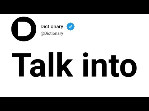 Talk into Meaning In English