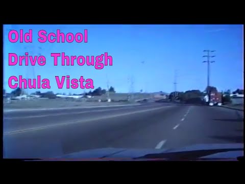 1980's Drive through Chula Vista - Otay in the 1980s - Third Ave - Orange Ave - Albany Ave
