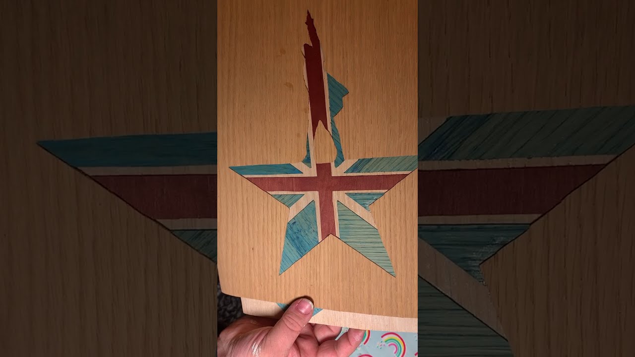 Hamilton Scrollsaw Art - Sorry USA ;) #Shorts