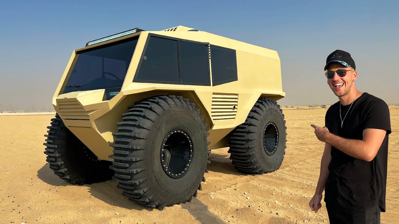 Atlas Is a Badass Ukrainian Off-Roader That Can Navigate on Water ...