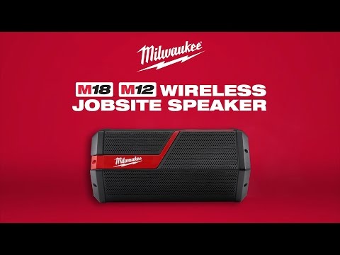 Milwaukee® M18™/M12™ Wireless Jobsite Speaker