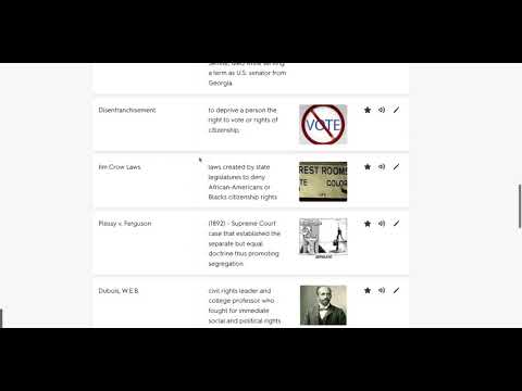 Concept 7: New South Flashcards Quizlet Overview