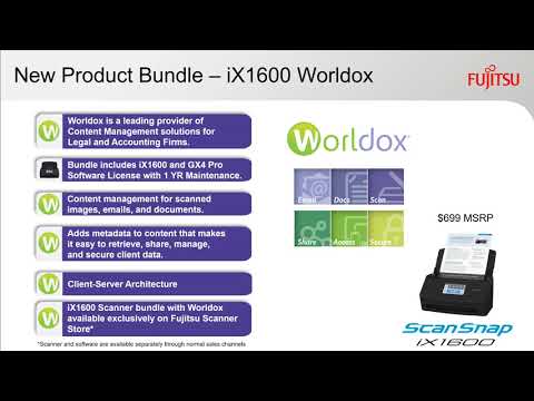 ScanHacks – ScanSnap iX1600 and Worldox GX4 Pro