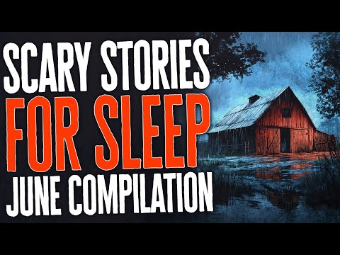 8 Hours of Black Screen Horror Stories for SLEEP | Soothing Sound Effects | Best of June Compilation