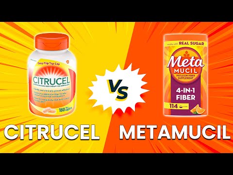 Citrucel vs Metamucil - Fiber Supplement Comparison! (Which Fiber Supplement Is Better?)