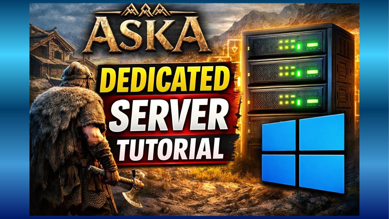 How to Host an ASKA Dedicated Server on Windows using SteamCMD