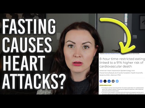 Intermittent Fasting Causes Heart Attacks? NEW "STUDY"