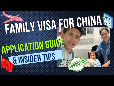 Chinese Visa Made Easy for Filipinos - S1 Visa STEP by STEP guide