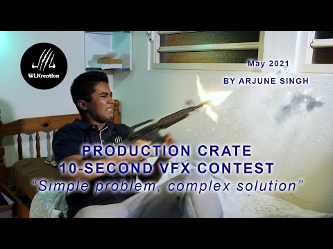 Production Crate 10-second VFX contest May 2021