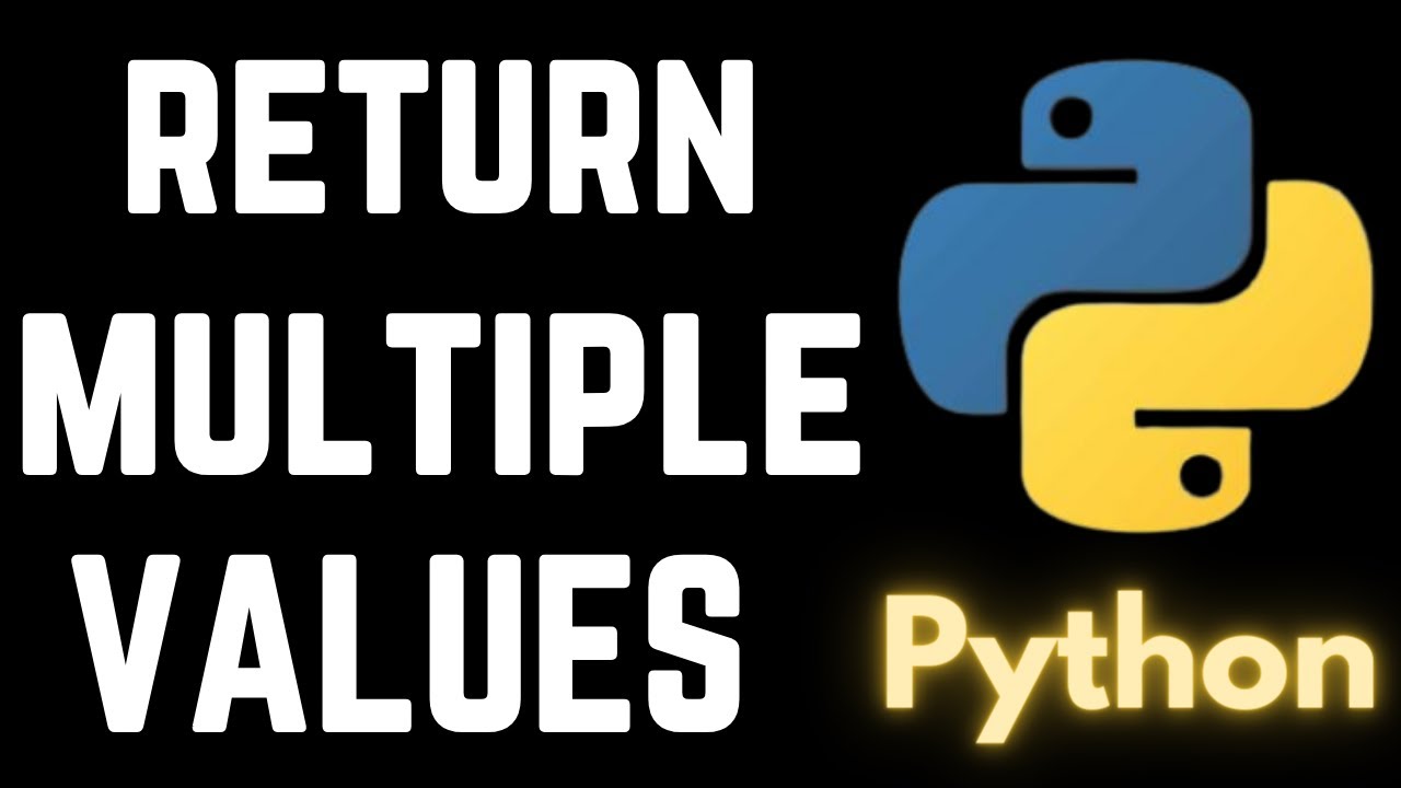How to Return Multiple Values From a Function in Python