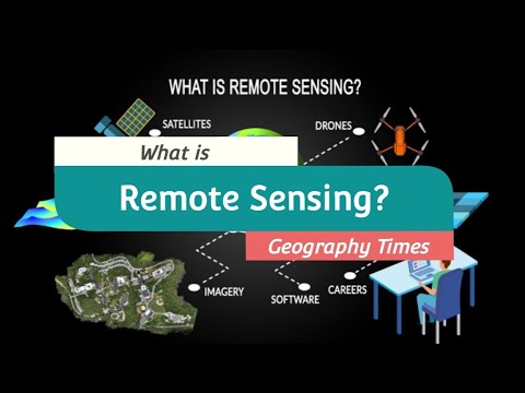 What is Remote Sensing? || Definitions and Applications