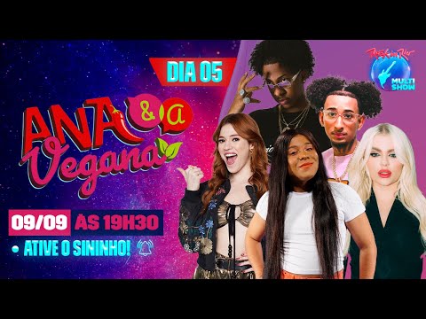 🔴 AO VIVO NO ROCK IN RIO: PODCAST ANA CLARA, BLOGUEIRINHA, MD CHEFE e mais! | Ana & a Vegana #5