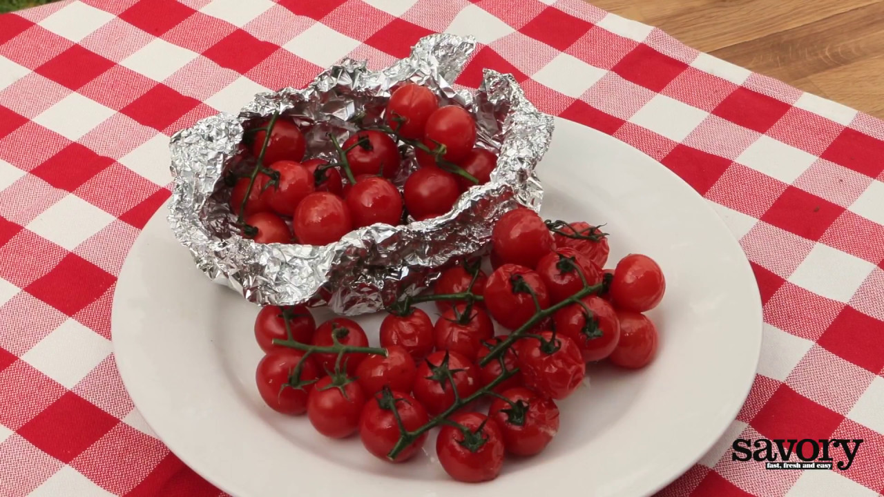 Grilled tomatoes - Savory