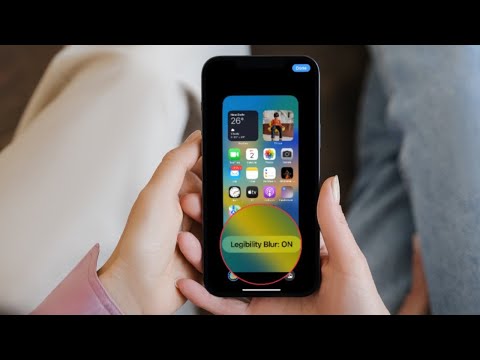How to Blur Home Screen on iPhone in iOS 16 or Later 🔥🔥