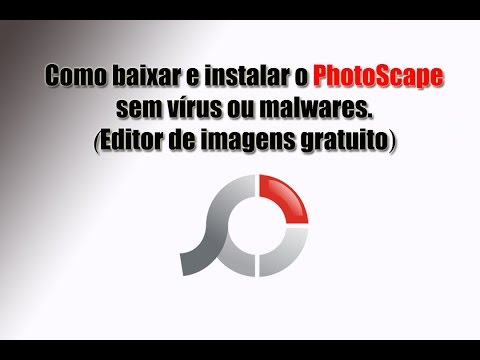 Como baixar e instalar o PhotoScape sem vírus ou malwares. (Editor de imagens gratuito)