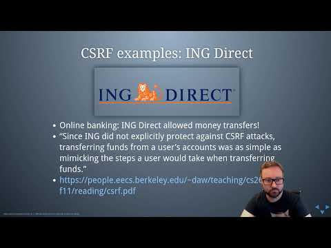 Cross-site Request Forgery (CSRF) Examples