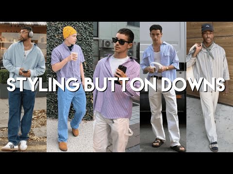 Men's Spring/Summer Fashion Trends | Styling Button Downs | Fashion Style Blog 2024