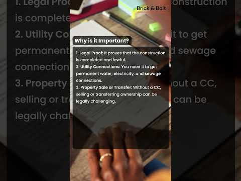 The Role of Completion Certificate in Home Construction🏡💯