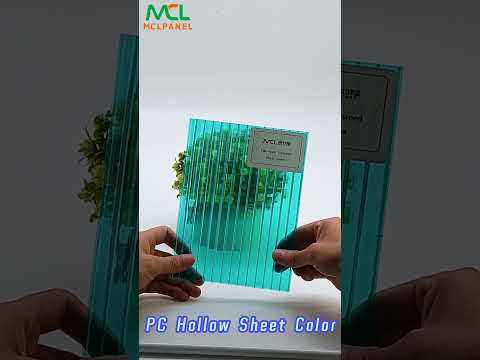 4 MM 6 MM Color Polycarbonate Sheets For Decoration