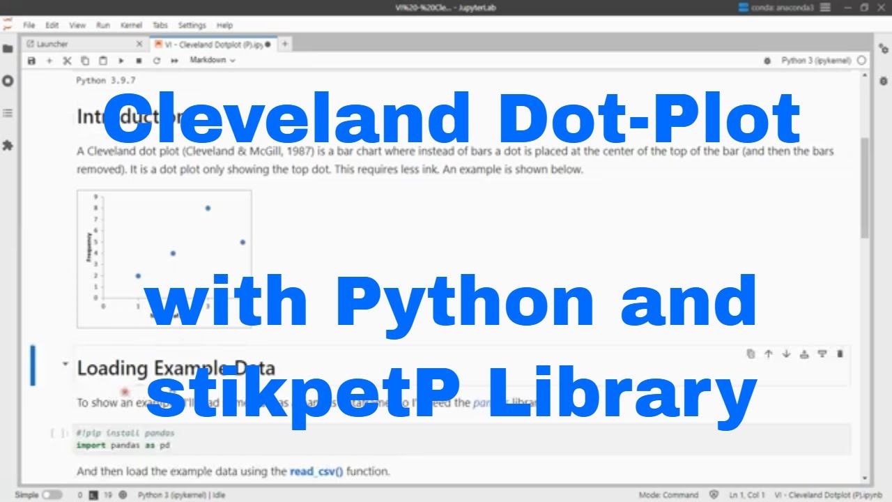 Python - Cleveland Dot Plot with stikpetP