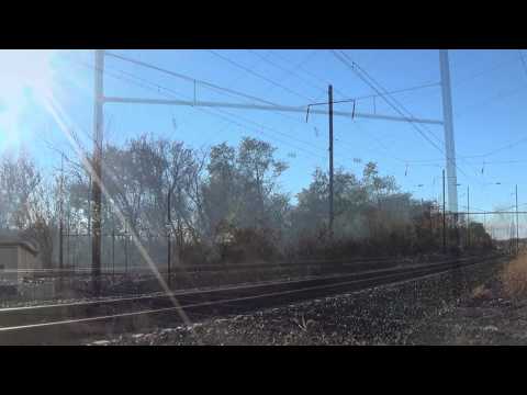 Amtrak's Autumn Express 803 at Kinzers, PA