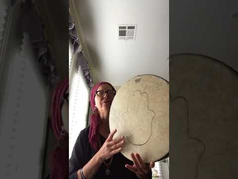Ani L'Dodi V'Dodi Li frame drum chant.