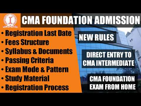 CMA Foundation Dec 2023 Registration Last Date,Syllabus,Documents,Fees | CMA Course Details 2023