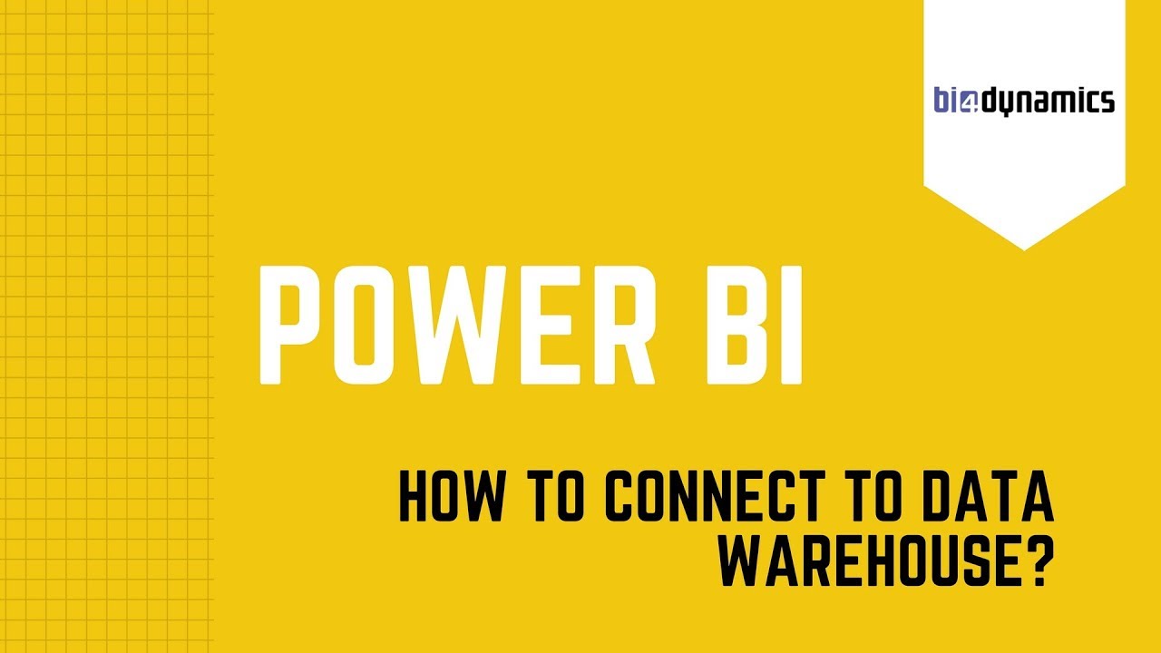 Demo - How to connect to data warehouse?