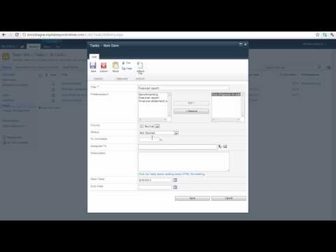 Microsoft Sharepoint Tutorial