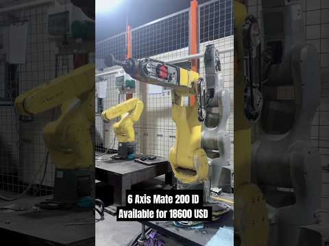 mate 200 ID model Robotic Arm 200kg Working capacity #robot #robotswarm #automobile #robotbuild