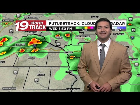Another round of showers Friday morning before humidity reaches dangerous levels.