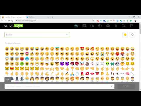 Emojicopy.com - easily find and copy emojis