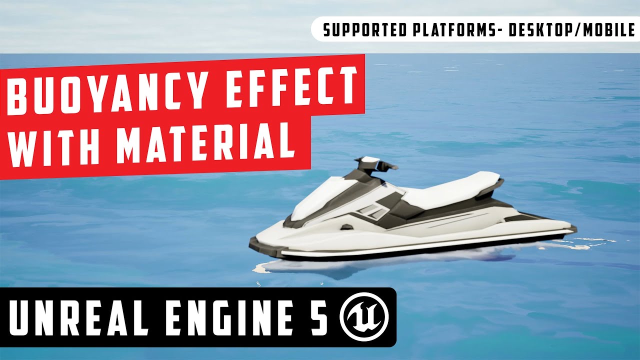 Buoyancy Effect with Material Unreal Engine 5 Tutorial