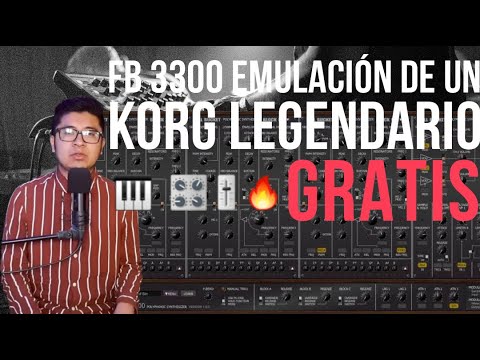 FB 3300 SINTETIZADOR | Emulación de KORG Gratis | TE VA A SORPRENDER | REVIEW