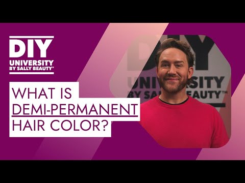 How Does Demi Permanent Hair Colors Work?| DIY University by Sally Beauty
