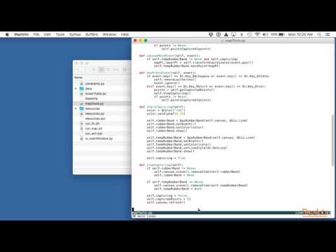 Learn QGIS Python Programming Techniques The Add Track Map Tool | packtpub com - Mind Luster