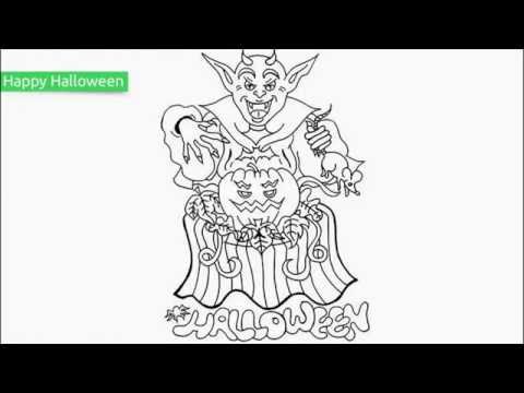 Top 25 Free Printable Halloween Coloring Pages