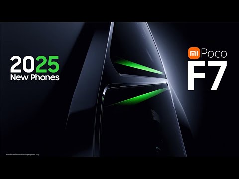 New Phones 2025 📱 Xiaomi POCO F7 📱 FIRST LOOK Trailer and Introduction!🚀