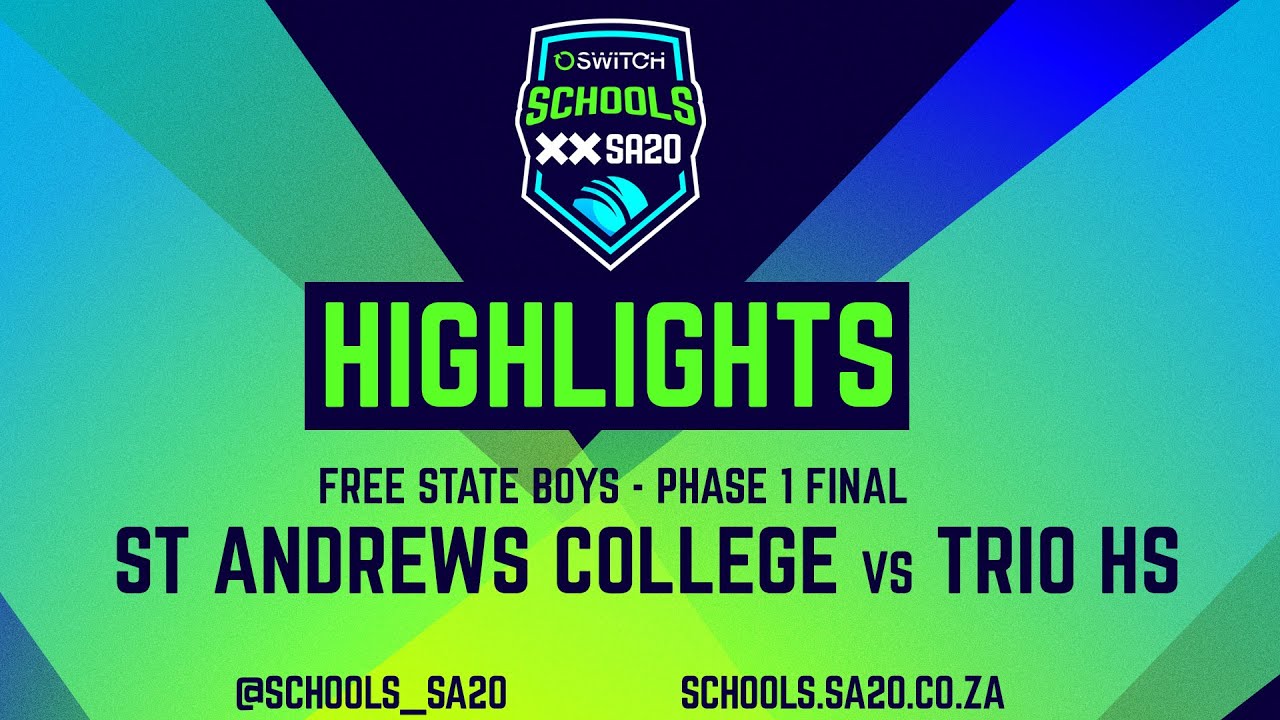 Highlights | St Andrews vs Trio High School - Free State Phase 1