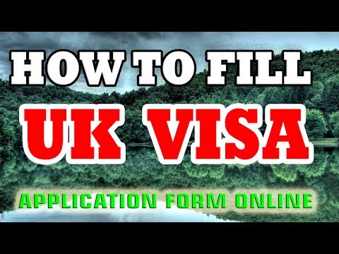 How to Fill UK Visitor Visa form Online - Standard Visa Form - United Kingdom - in English 2019