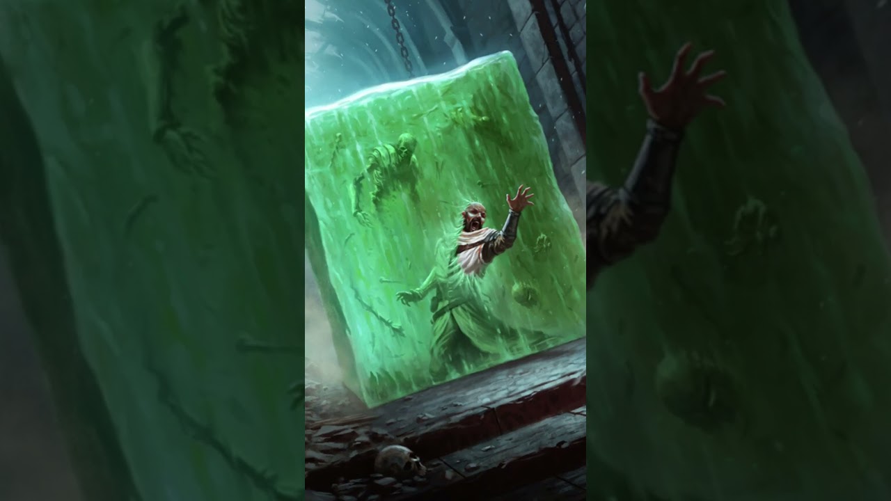 D&D Lore - Gelatinous Cube