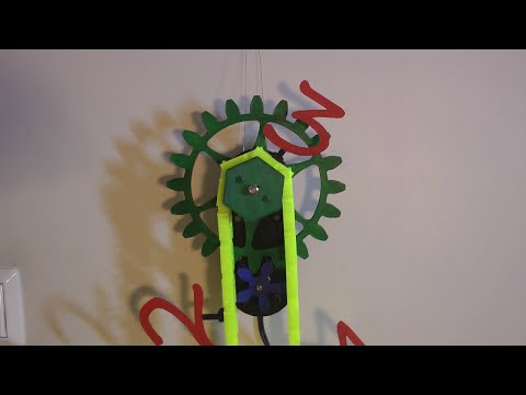 Wall Chain Clock by KapteinQK - Thingiverse