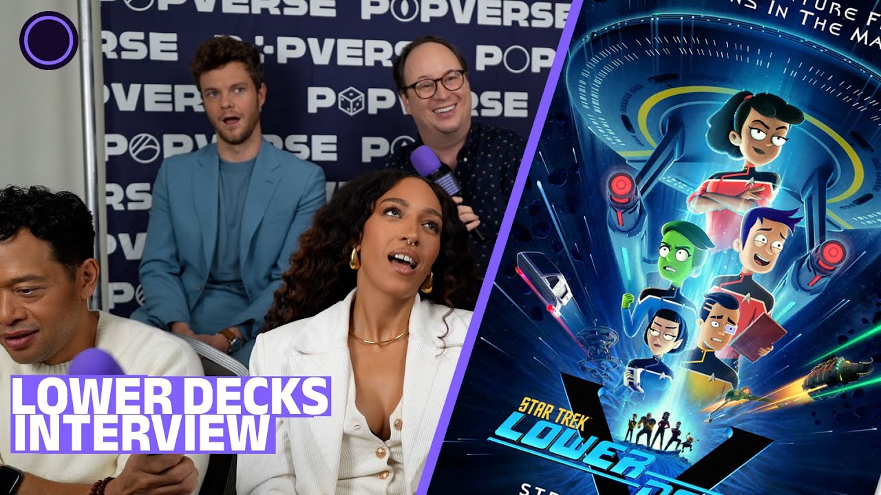 STAR TREK: LOWER DECKS Jack Quaid, Tawny Newsome, Noël Wells, Eugene Cordero, Mike McMahan | NYCC