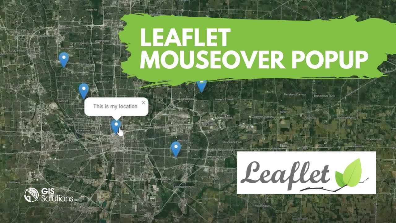 Leaflet Mouseover Popup