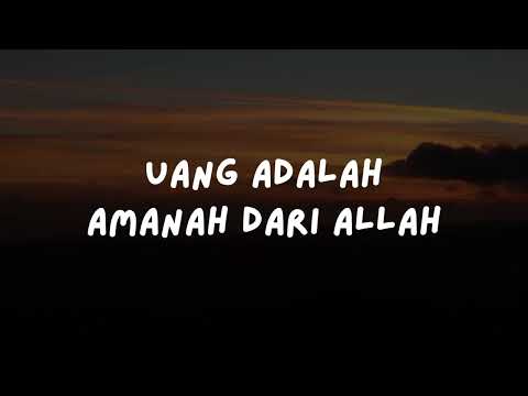 Sugesti Uang adalah Amanah dari Allah