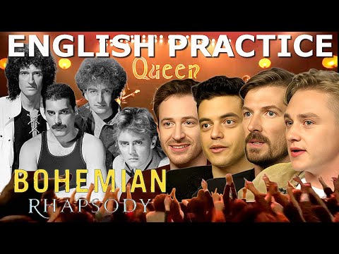 BREATHTAKING | NOSTALGIC. Legendary Queen Freddie Mercury. Bohemian Rhapsody 2018. Vocabulary lesson