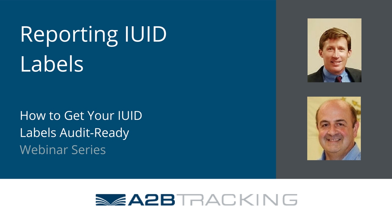 IUID Labels Discussion: Reporting IUID Labels