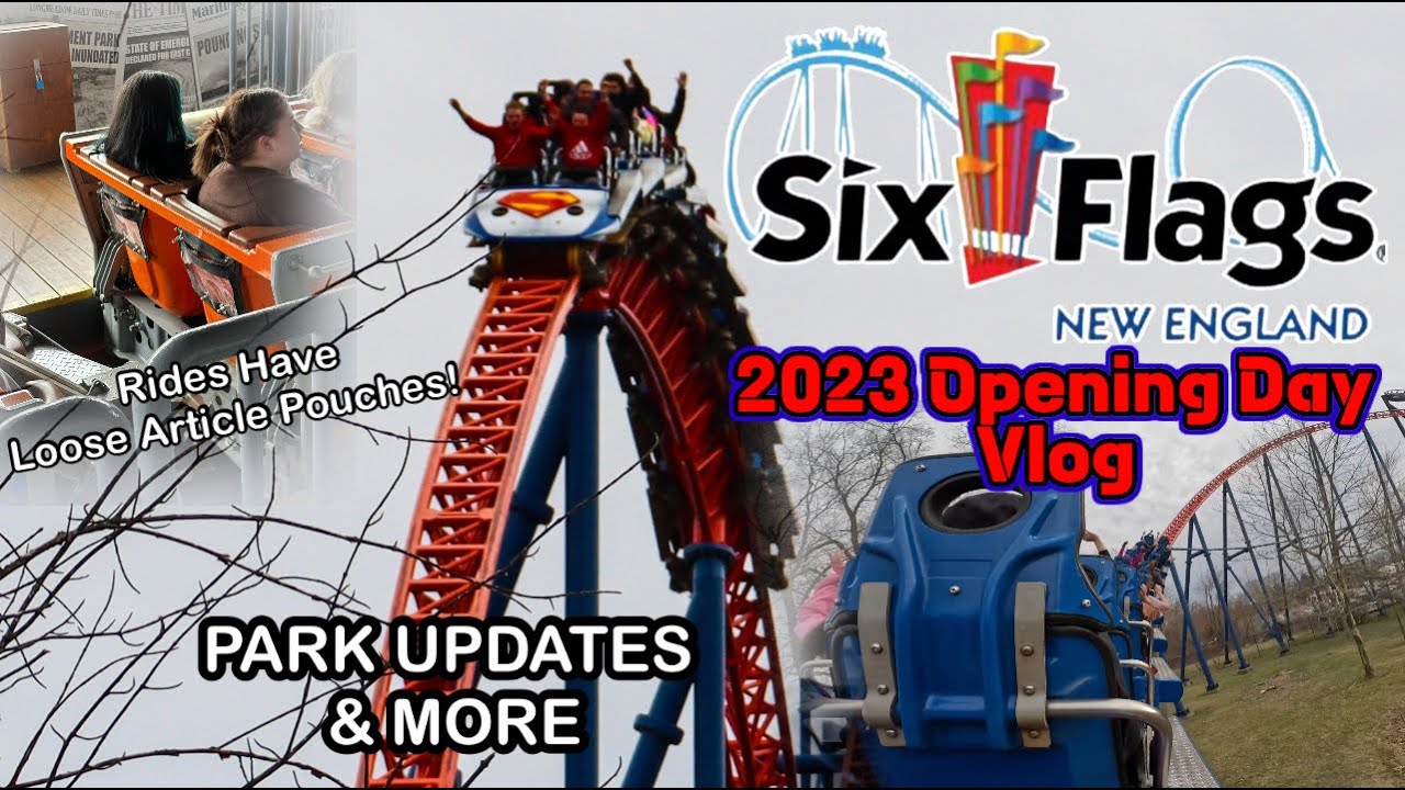 Six Flags New England Opening Day Vlog (2023)